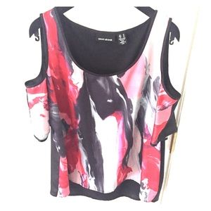 Dkny | Tops | Dkny Silky Color Splash Top | Poshmark